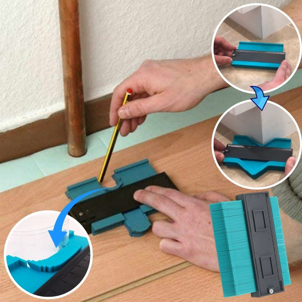 Contour Duplication Gauge, Wood Measuring Tool for Odd Shapes to Trace ...
