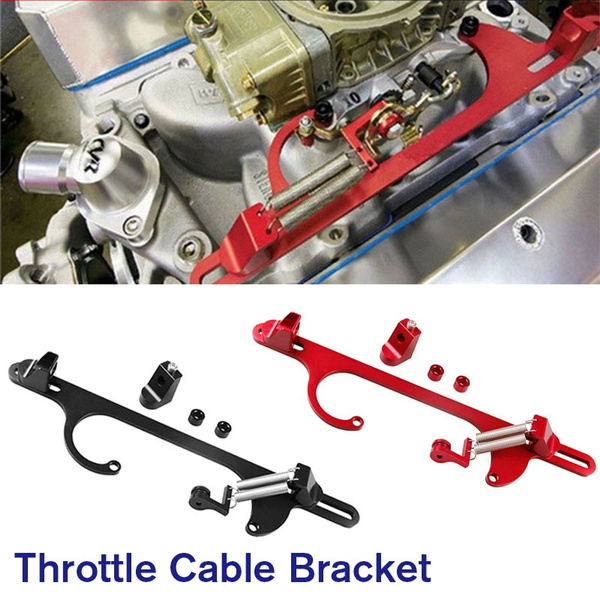 Adjustable Aluminum Throttle Cable Bracket 4150 4160 Series Throttle ...