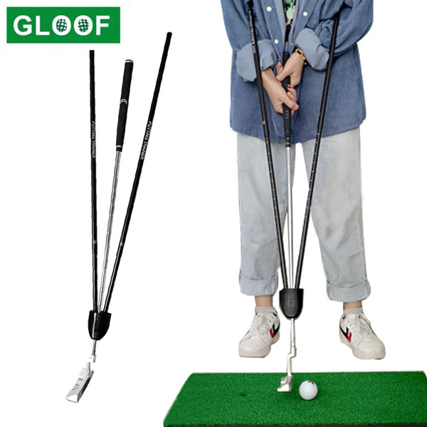1Pcs Golf Putting Swing Trainer Practice Guide Beginner Alignment ...
