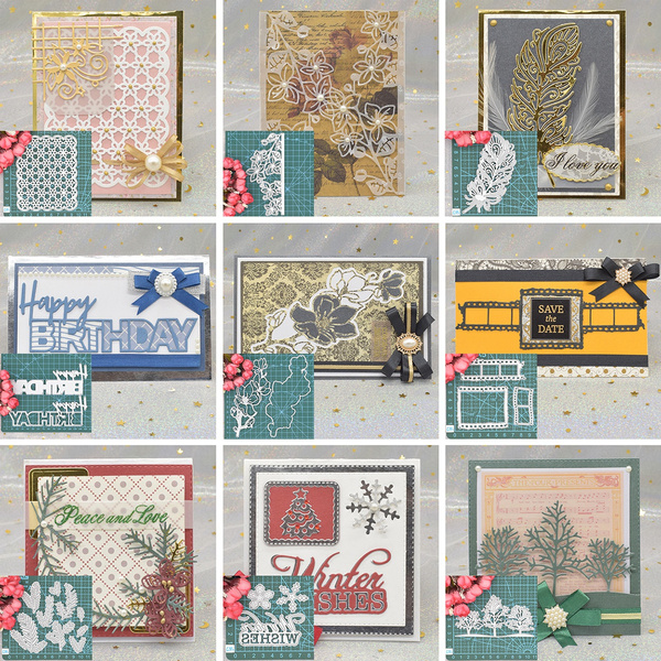 DIY Metal Cutting Die Paper Embossing Craft Dies Scrapbooking Gift ...