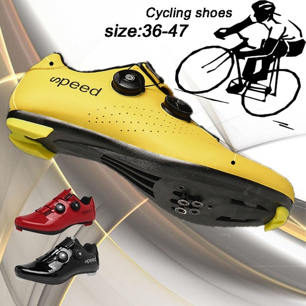 New Upline Road Cycling Shoes Men Women Road Bike Leather Shoes Ultralight Bicycle Sneakers Self ...