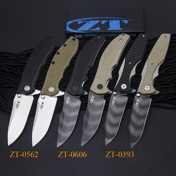 ZT0606 EDC Pocket Knife ZT Knives Ball Bearing Spring Assisted System ...