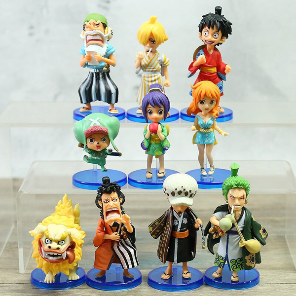 One Piece Wano Country Kimono Luffy Zoro Sanji Nami Law Chopper Kinemon ...