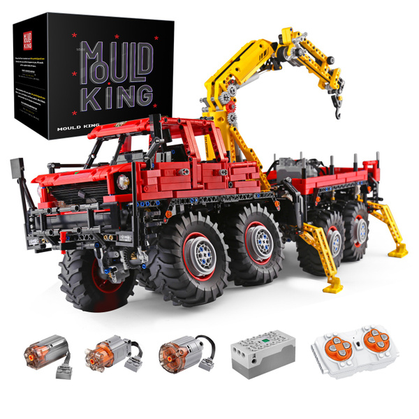 MOULD KING 13146 Technical Building Block Articulated 8×8 Off-road ...