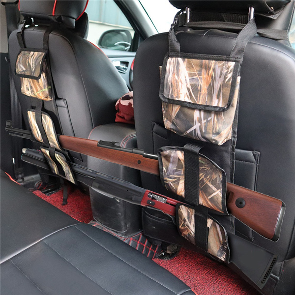 1 Pair Seat Back Organizer Gun Sling Bag Rifle Rack Shotgun Storage ...