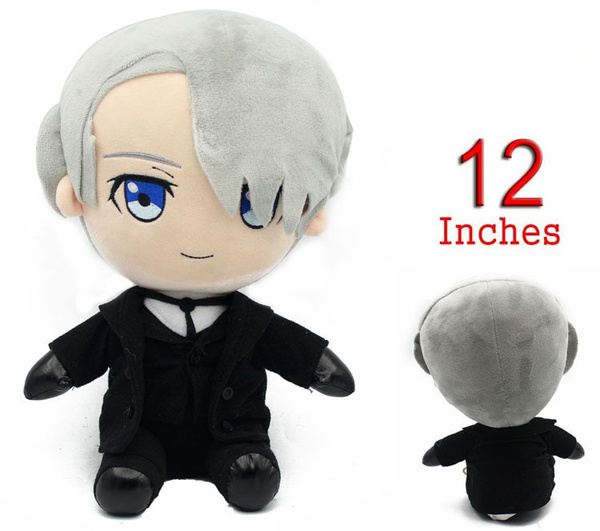 YURI!!! on ICE Victor Nikiforov Plush Doll 12''Sitting Soft Toy Figure ...