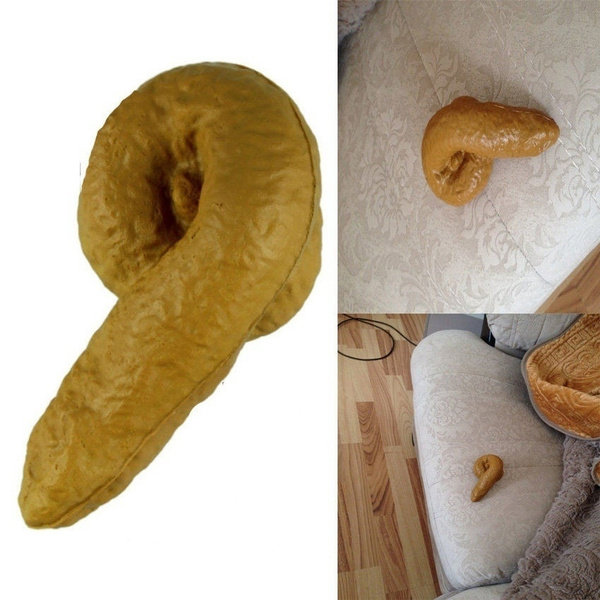 NEW FASHION April Fools' Day Props Loftus Gross Party Pooper Fake Poo ...