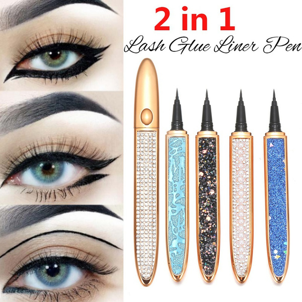New Magic Self-adhesive Eyeliner Pen Glue-free Magnetic-free for False ...