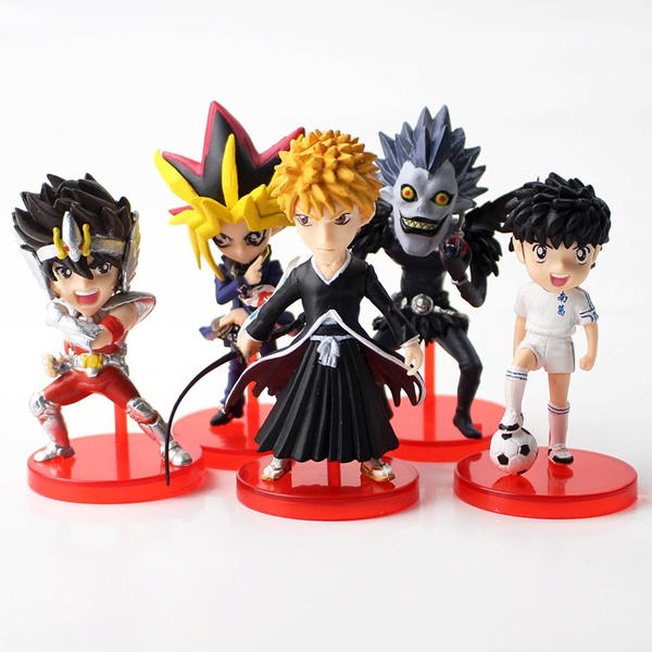Anime Main Characters Figures Yugi Muto Ryuuku Kurosaki Ichigo Seiya ...