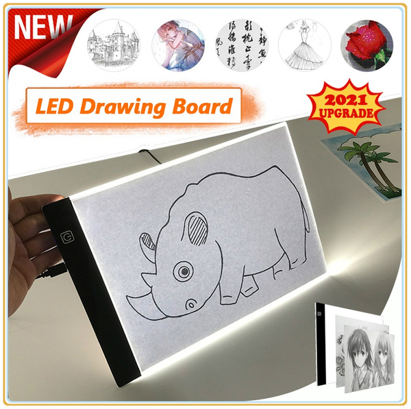 2021 Newest A3/A4 Large Ultra-thin LED Light Pad Box Painting Tracing ...