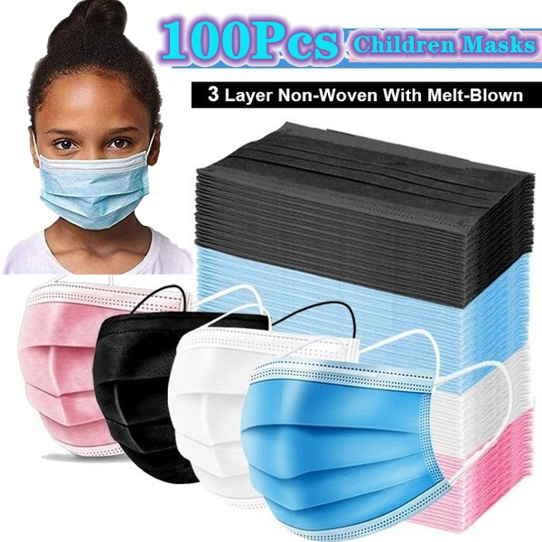 1/10/50/100Pcs Disposable Mask Children Face Mask Dust Mask Face Mask ...