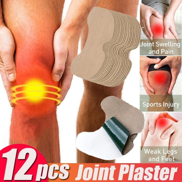 12pcs Knee Plaster Sticker Wormwood Extract Knee Joint Ache Pain ...