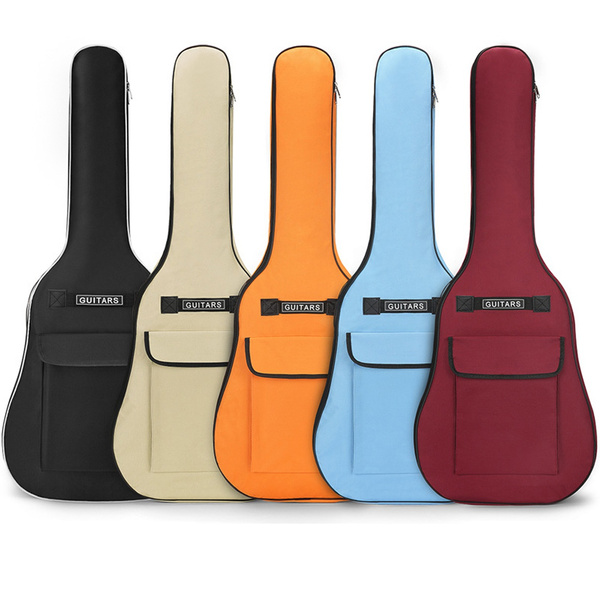 40/41 Inch Acoustic Guitar Backpack Thick Padding Waterproof Guitar Gig ...