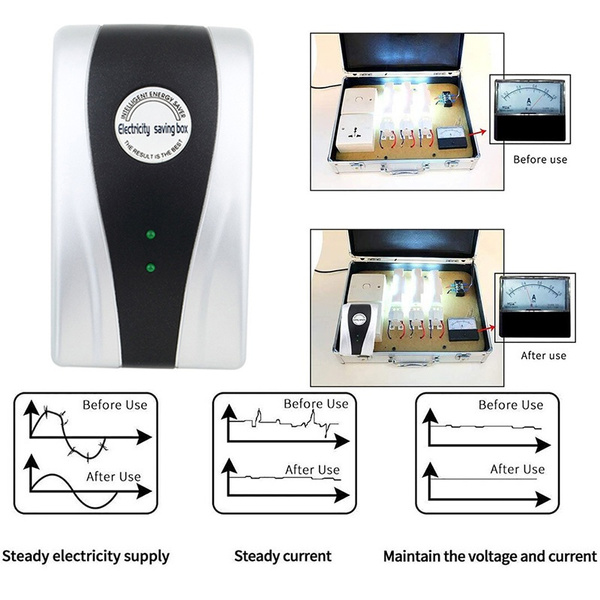 Upgraded Powersave Household Mini Power Saver Power Saving Device ...
