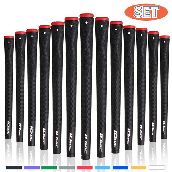 2022 IOMIC Sticky Evolution 2.3 Standard Golf Grips Carbon Yarn Rubber Golf Grips Black Golf ...