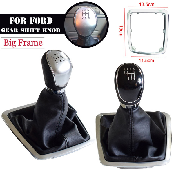 Car Manual Gear Shift Knob Lever For 5/6 Speed For Ford Focus 2 MK2 FL ...