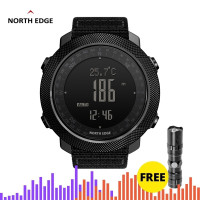 NORTH EDGE Men's Digital watch Hours Running Swimming Military Army ...