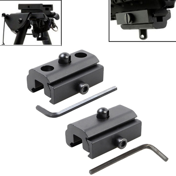 Tactical Gun Tripod Rail Adapter 20mm Military QD Rifile Bracket ...