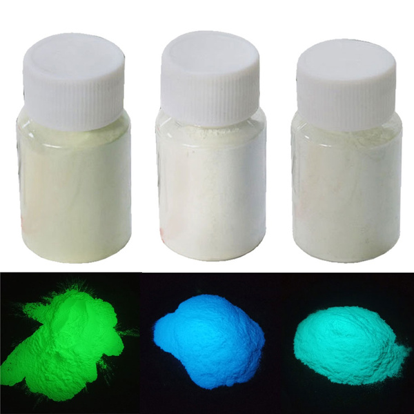 3 Colors Super Bright Luminous Epoxy Resin Pigment Glow in The Dark ...