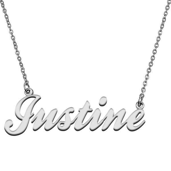 Justine Necklace with Names Personalized Gift | Wish