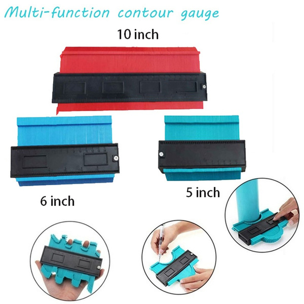 5/6/10Inch Plastic Contour Gauge Duplicator Copy Irregular Shapes for ...