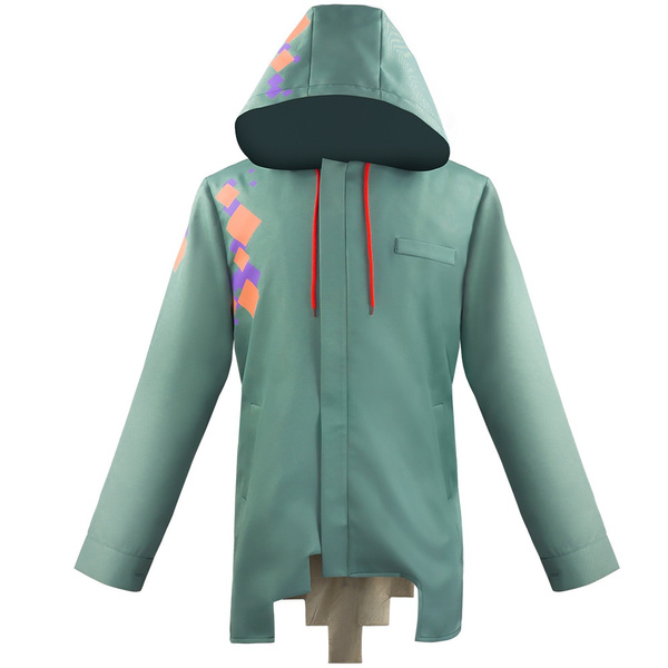 Super Danganronpa 2 Cosplay Costume Komaeda Nagito Jacket Army Green ...