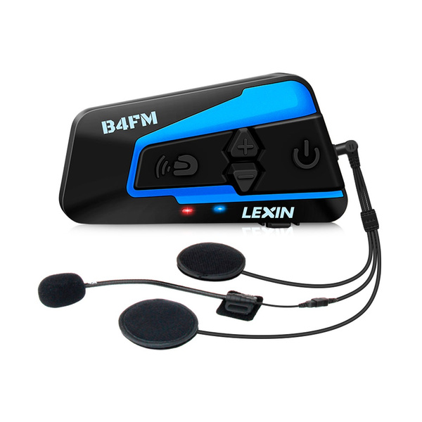 LEXIN 1pc LX-B4FM Motorcycle Intercom, Universal Helmet Communication ...