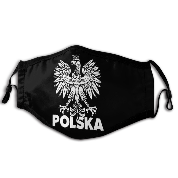 Polska Eagle Poland Pride Washable Bandana Reusable Cloth Face Mask ...