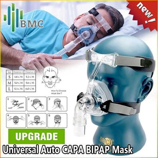 NEW Upgrade BMC NM2 CPAP Nasal Mask Oxygen Ventilator Interface with ...
