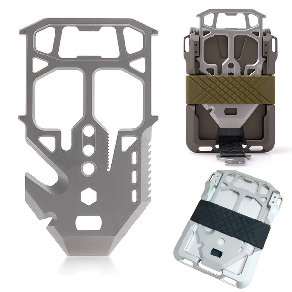 MT04 MULTI-TOOL for M series wallets Stainless Steel Outdoor Travel EDC ...
