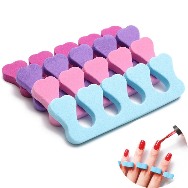 Toe Separators Toe Spacers Variety Colors Series - Apply Nail Polish ...