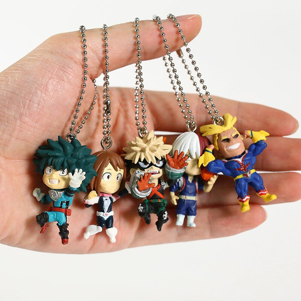 5pcs/set My Hero Academia All Might Midoriya Todoroki Bakugou Ochaco ...