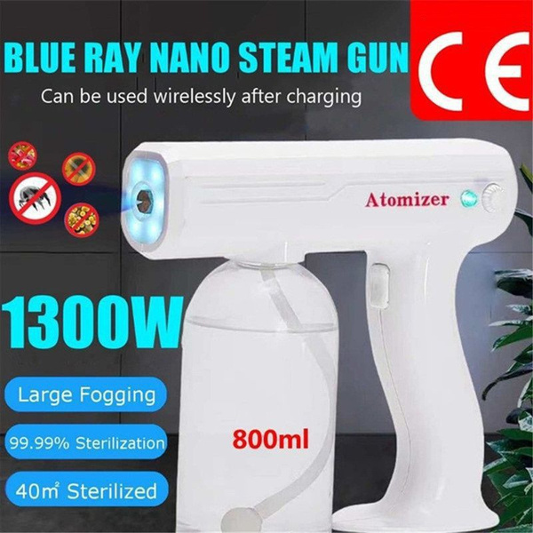 800ml 110V/220V CE Household Portable Blue Light Nano Steam Atomizing ...