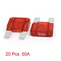 20 Pcs 50A Car Auto Safe Maxi APX Blade Fuse Red | Wish