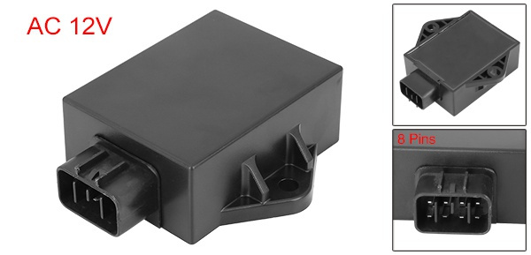 Motocycle 8 Pins AC 12V CDI Ignition Box Igniter for Suzuki EN125 GN125 ...
