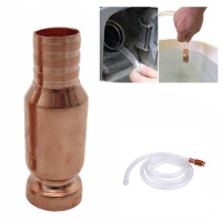 1 Pcs Red Copper Siphon Filler Oil Pump Manual Oil Suction Pipe ...