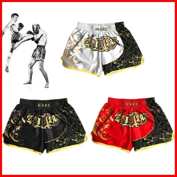 Boxer Muay Thai Mixed Martial Arts Fighting Match Fighting Pants | Wish