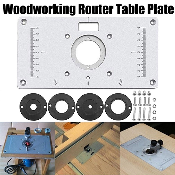Diy Router Table Insert Plate