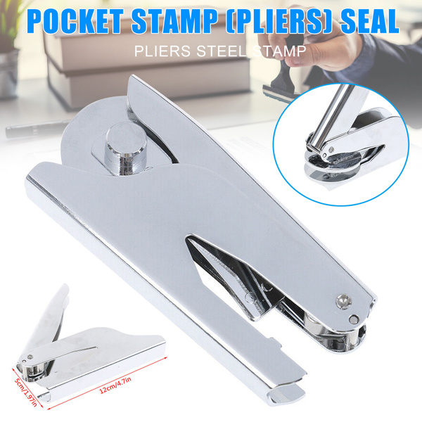 Mini Portable Steel Stamp Pliers Design Wedding Invitations Embossing ...