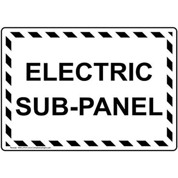 liuKen Electric Sub-Panel Metal Warning Signs,Private Sign,Garden Fence ...