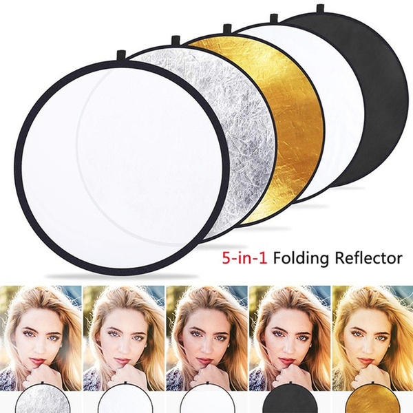 60x60cm 5 In 1 Multi Disc Photography Studio Photo Oval Collapsible ...