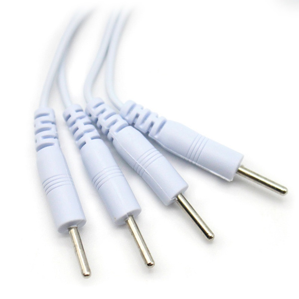 2 / 4Pins Head 2.5mm Plug Tens Acupuncture Electrical Nerve Muscle ...