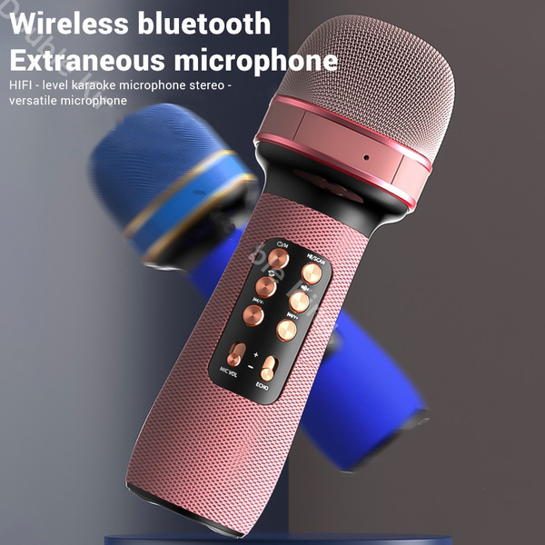 Karaoke Microphone-Bluetooth Handheld Microphone -High Quality Speaker ...