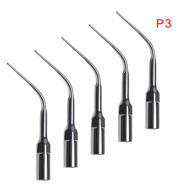 5 Piece Dental Ultrasonic Scaler Perio Scaling Tip P3 For EMS ...