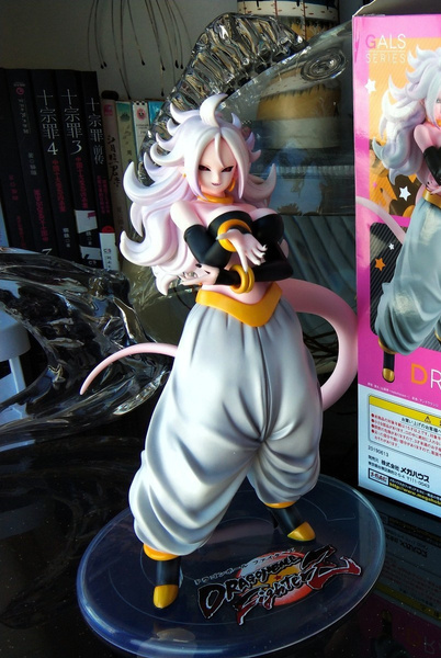 New Dragon Ball GALS Special Majin Buu Android 21 Girl Action Figure ...
