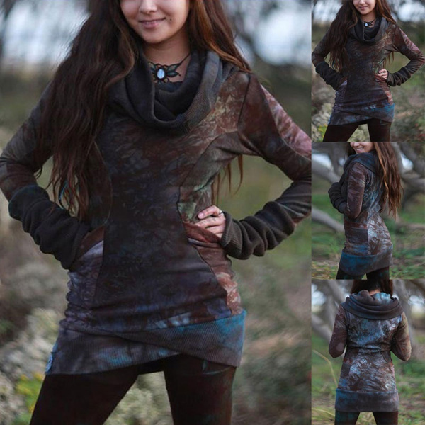 Womens Fashion Retro Medieval Elf Style Renaissance Celtic Viking ...