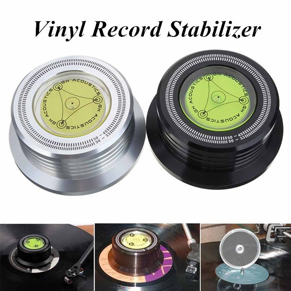 Vinyl Metal Record Clamp Lp Disc Stabilizer Turntable For Vinyl Record ...
