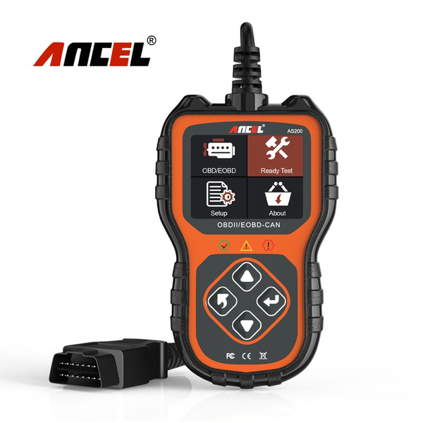 ANCEL AS200 Multi-language OBD2 Scanner Live Data OBD 2 Code Reader Car ...