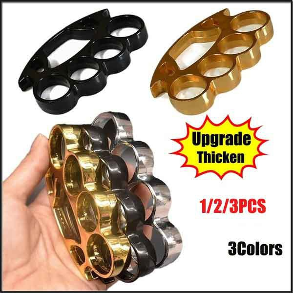Fiber Four-finger Brass Knuckle Self-defense Weapon,playboy,portachiavi ...
