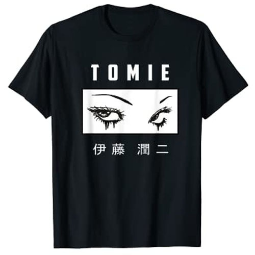 Tomie Junji Ito Collection Bleeding Eyes T Shirt Wish